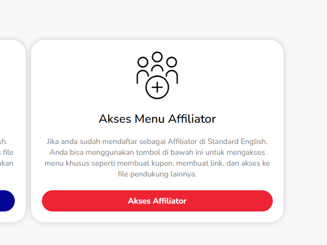 Cara Membuat Link Pendaftaran Untuk Affiliator – Partner Standard English Pare